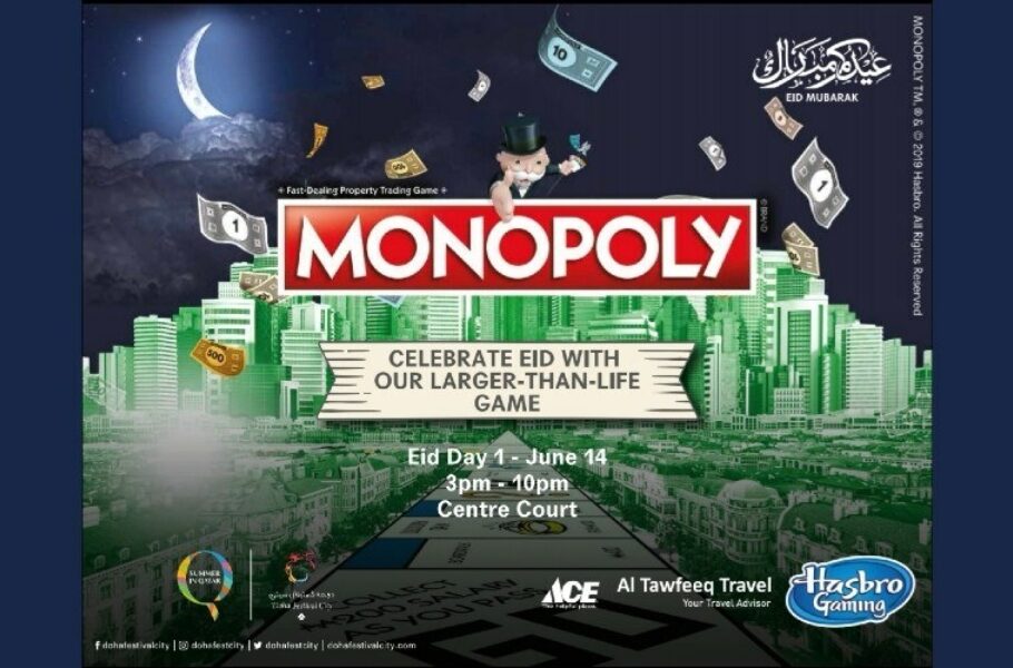 ILoveQatar.net | Play giant live version of Monopoly at Doha Festival City