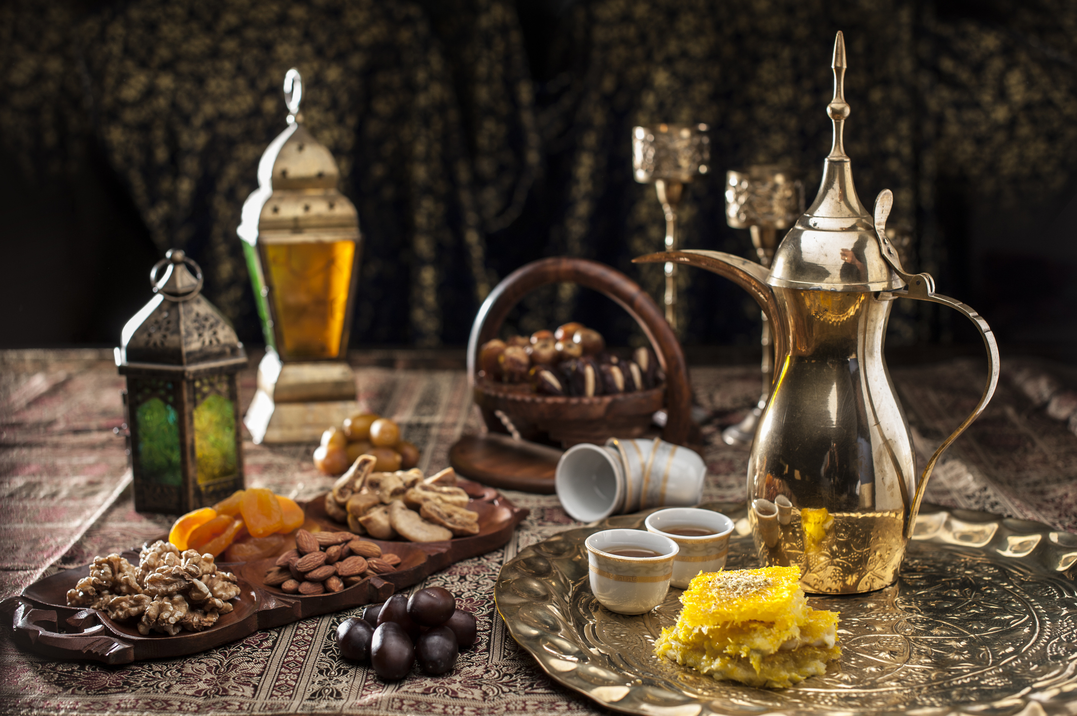 State Qatar Doha Interior Coffee Cafe Traditional Middle East Coffee State Qatar Doha Interior Coffee Cafe Traditional Middle East Coffee