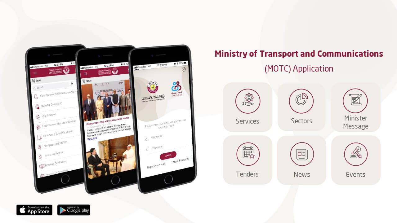 ILoveQatar.net | Guide to Qatar's Ministry mobile apps and e-services