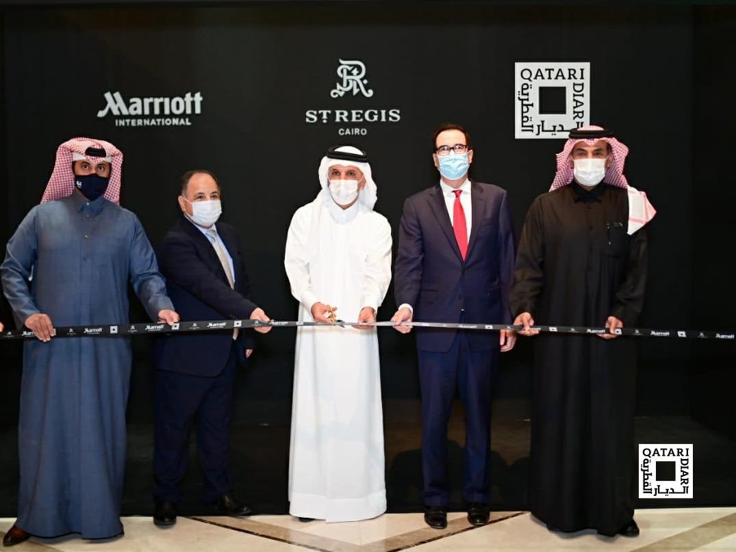 ILoveQatar.net | Qatari Diar officially opens St. Regis Cairo Hotel