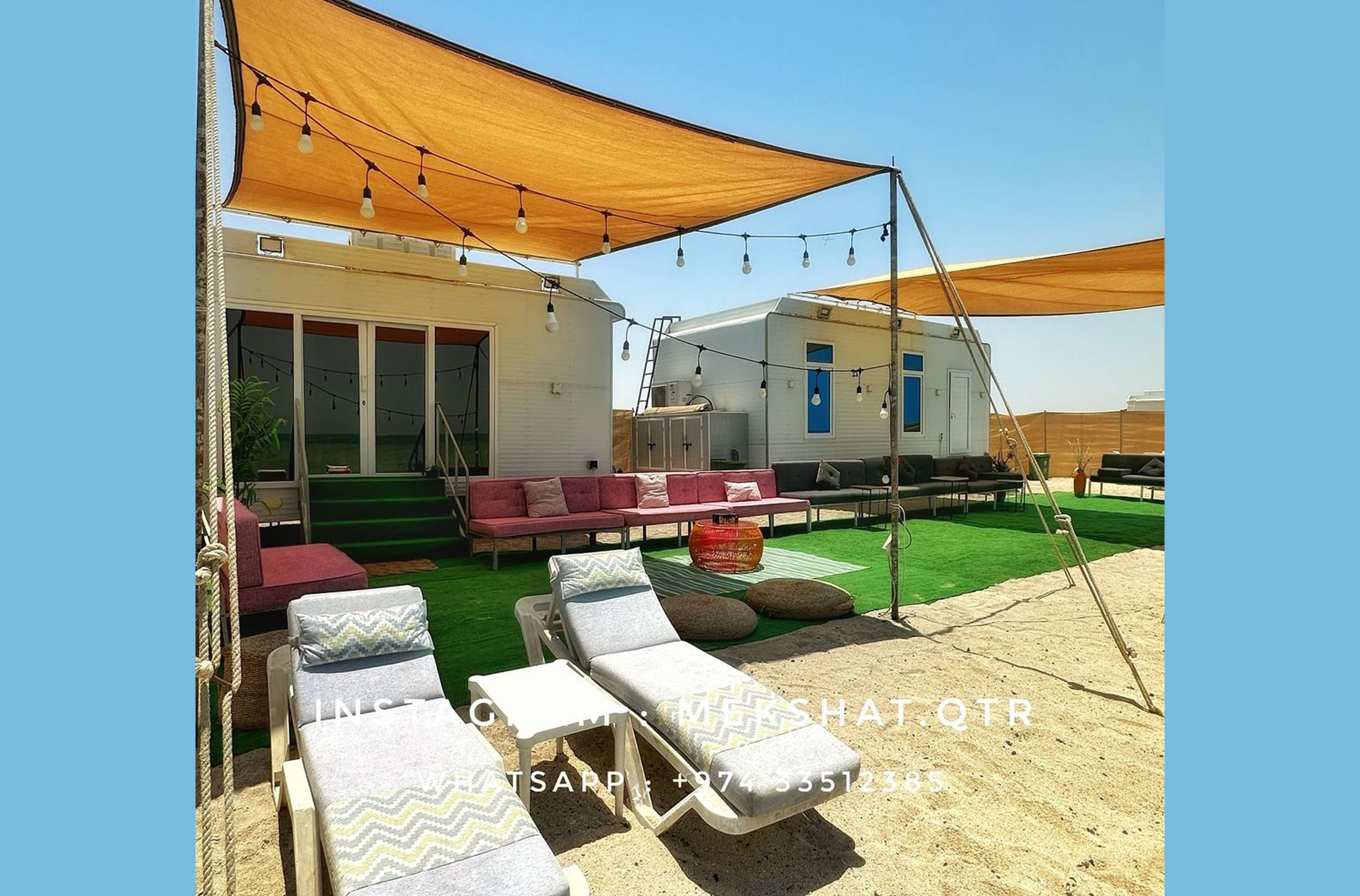 ILoveQatar.net | Spots to rent caravans & cabins in Qatar for your next ...