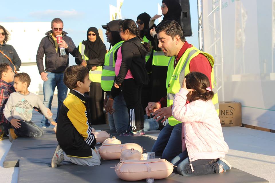 ILoveQatar.net | Hamad Medical Corporation launched a two-day CPR ...