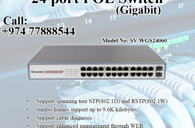 ILoveQatar.net | 24 port poe switch available