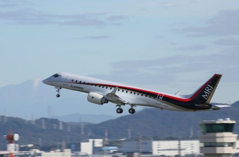 ILoveQatar.net | First Japanese-made passenger jet launched by Mitsubishi