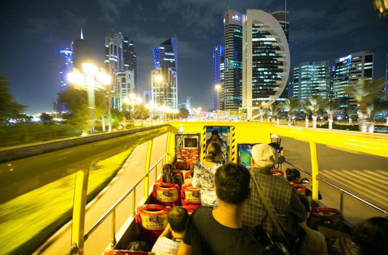 ILoveQatar.net | Experience the nocturnal beauty of the city on Doha Bus
