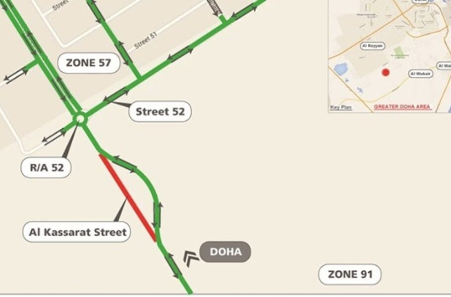 ILoveQatar.net | Six-month long traffic diversion to begin in ...