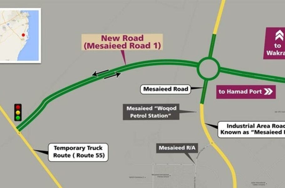 ILoveQatar.net | New road to link Hamad Port and truck route