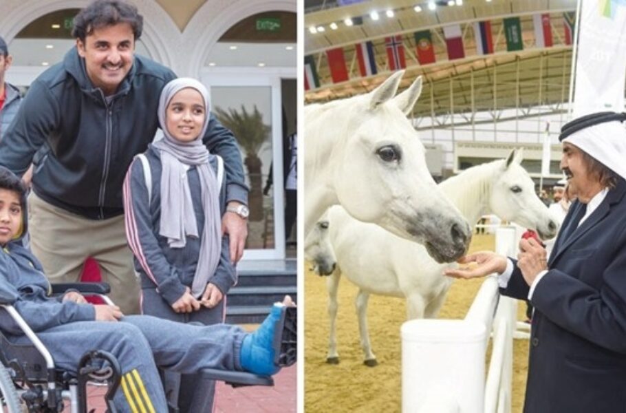 ILoveQatar.net | Emir, Father Emir take part in Sport Day activities