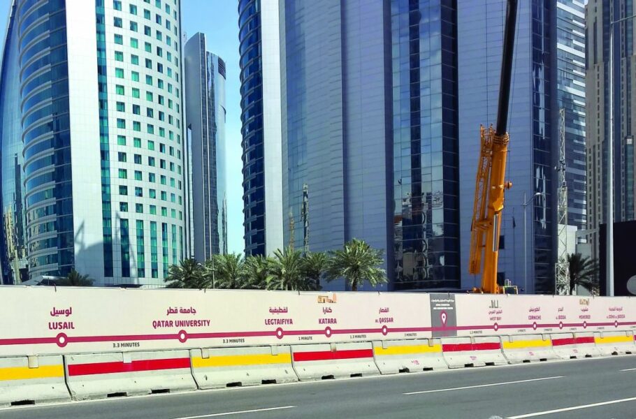 ILoveQatar.net | Route map of stations on display at West Bay site