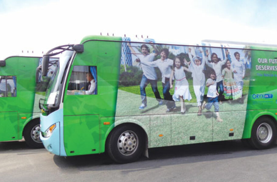 ILoveQatar.net | Oryx GTL powers school buses with GTL diesel