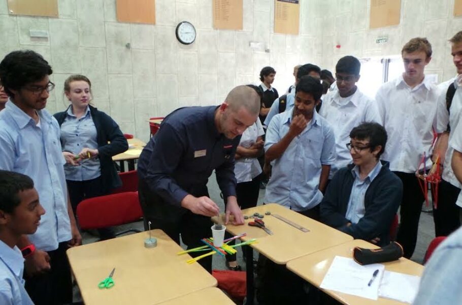 ILoveQatar.net | BAE SYSTEMS GIVES DOHA COLLEGE STUDENTS A GLIMPSE INTO ...