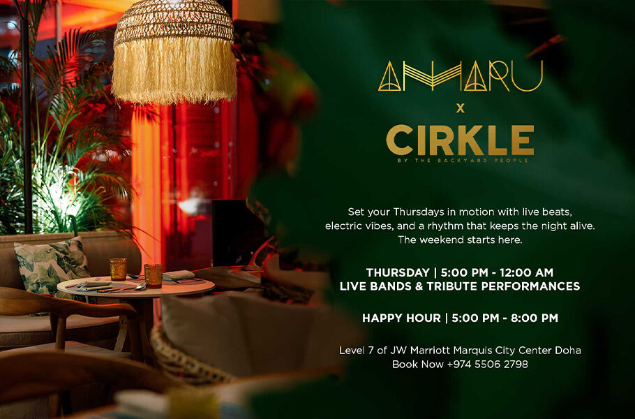 ILoveQatar.net | AMARU and The Backyard team up for CIRKLE — A new ...