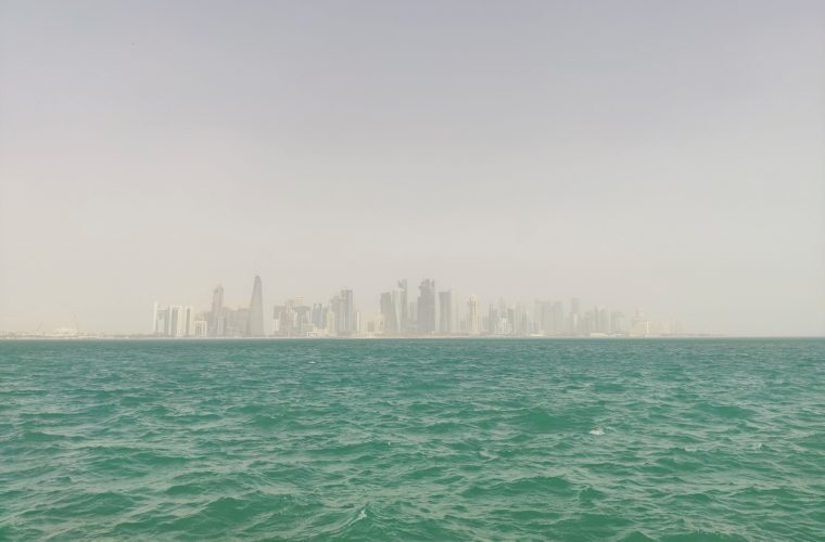 ILoveQatar.net | Blowing dust, high waves, temperature drop in Qatar ...