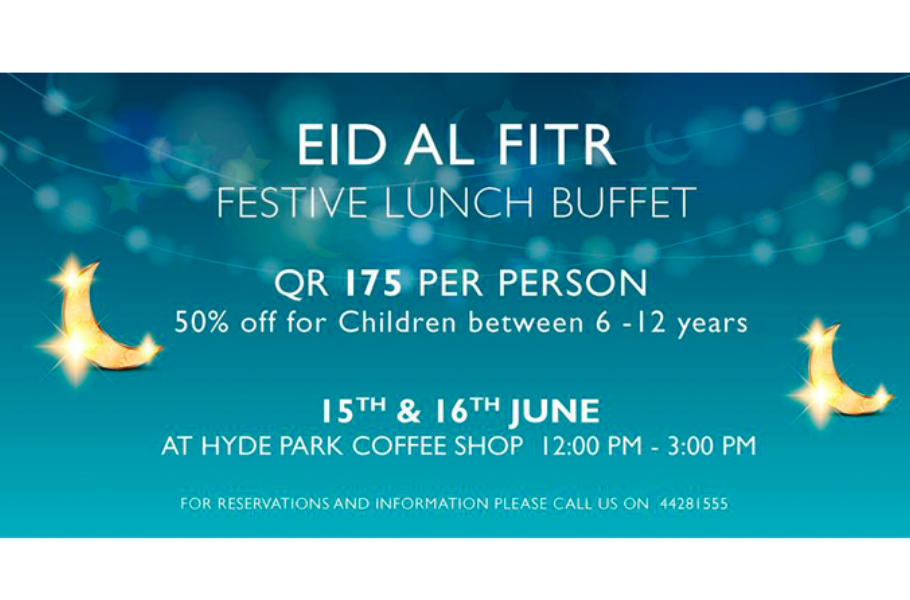 ILoveQatar.net | Eid Al Fitr - Lunch Buffet