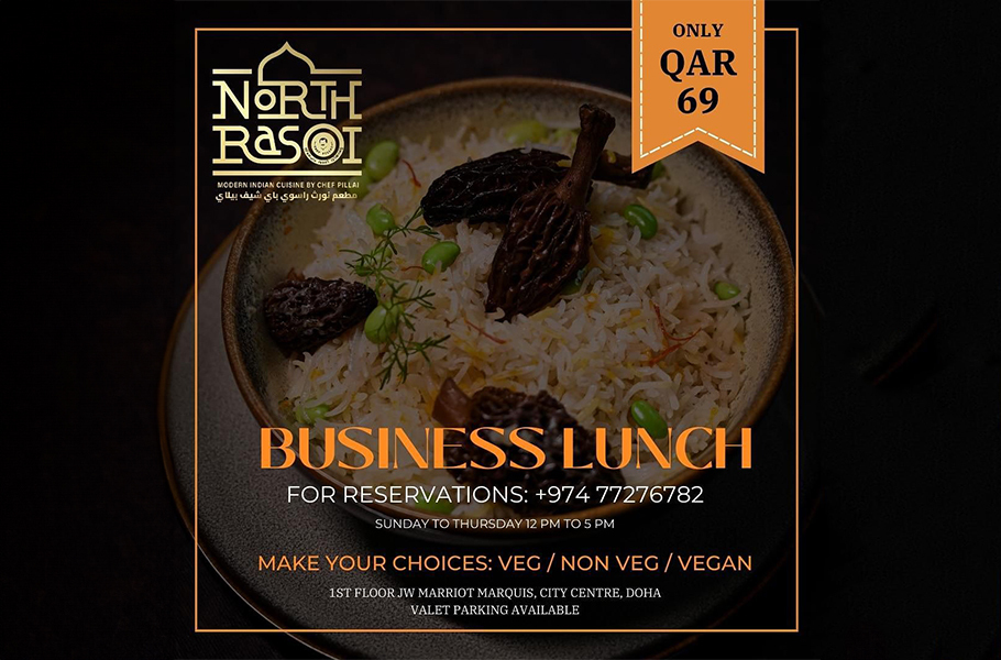 ILoveQatar.net | Budget-friendly business lunch offers under QR 80 in Qatar