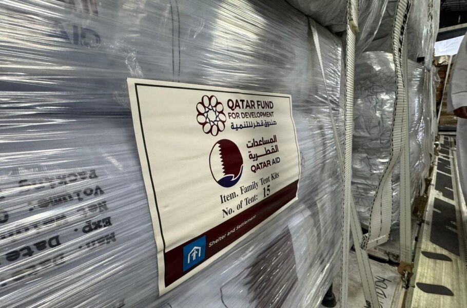 ILoveQatar.net | Five Qatari aircraft deliver humanitarian aid to Kabul ...