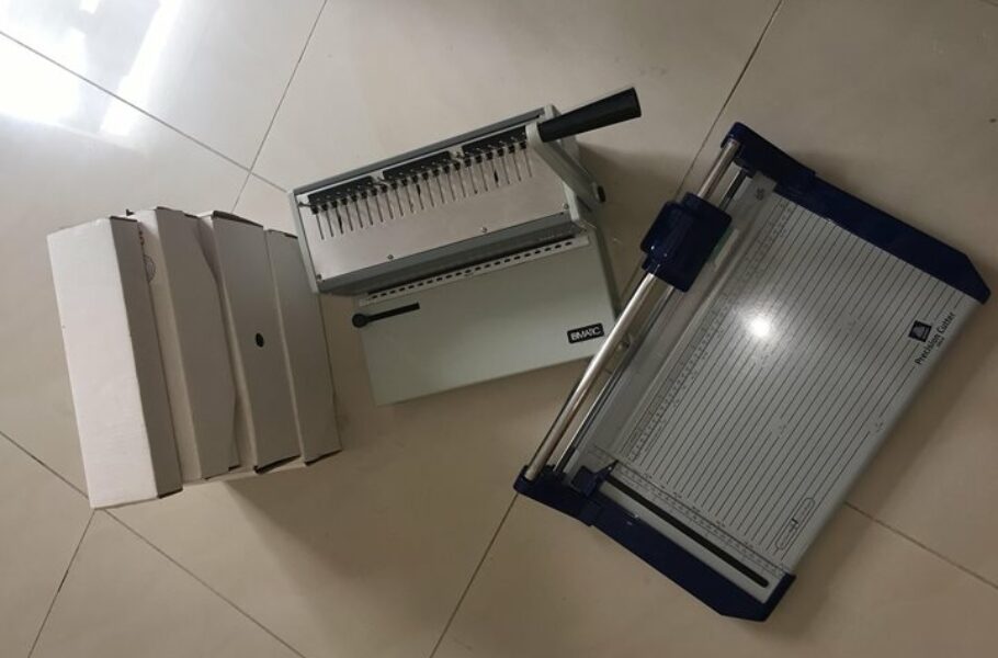 ILoveQatar.net | IBICO Binder Comb Binding Machine + Precision Cutter ...