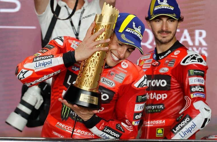 ILoveQatar.net | Marc Marquez claims victory at the 2025 MotoGP™ Qatar ...