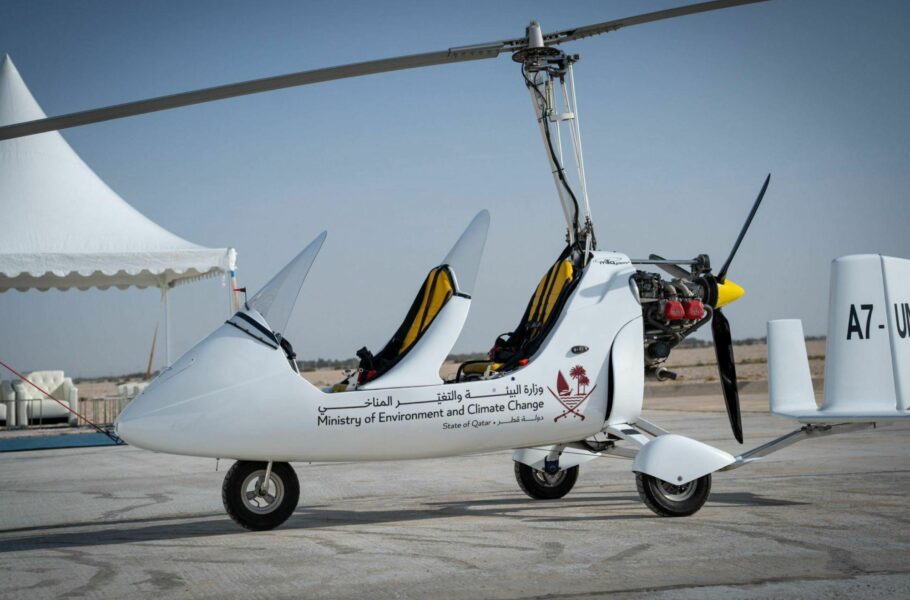 ILoveQatar.net | Ministry launches Autogyro aircraft, an environmental ...