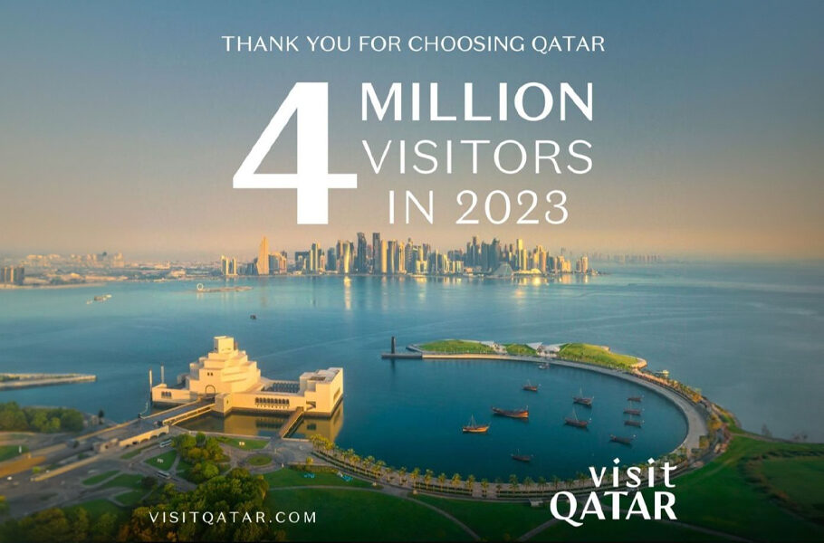 ILoveQatar.net | Over 4 million visitors welcomed to Qatar in the year 2023