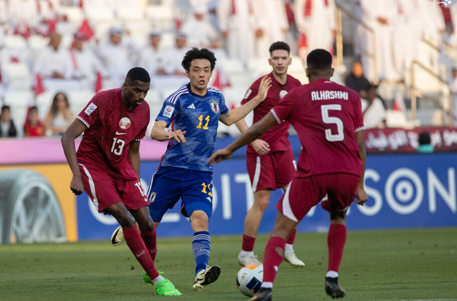 ILoveQatar.net | Japan beats Qatar 4-2 in the quarterfinal match of AFC U23 Asian Cup Qatar 2024™