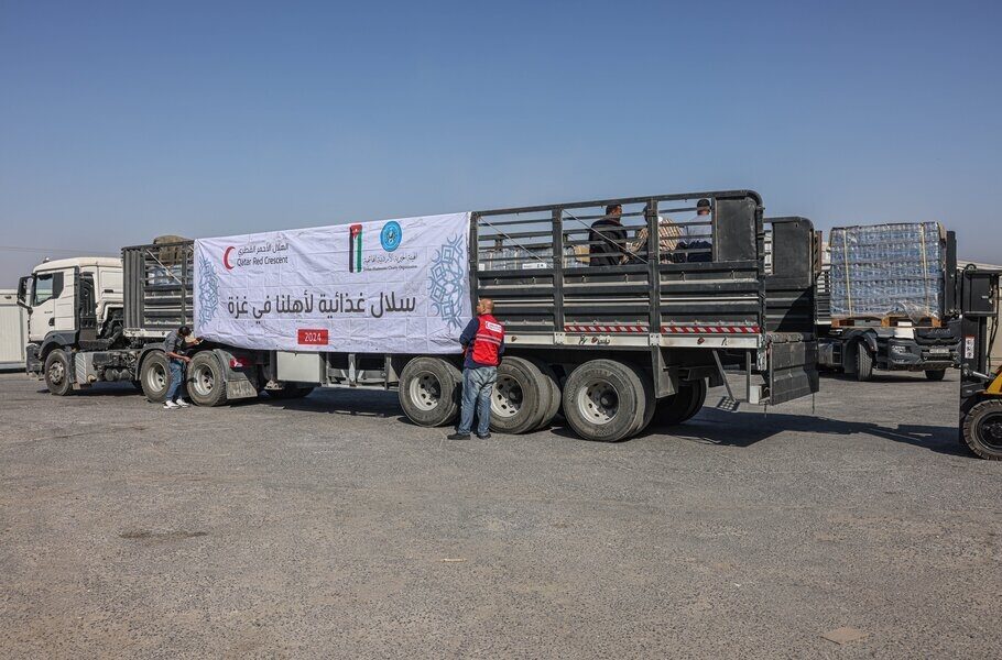 ILoveQatar.net | Qatar Red Crescent Society (QRCS) sends 15-truck ...