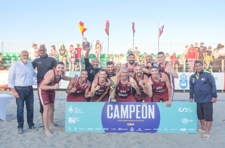 ILoveQatar.net | Team Qatar wins Spanish Beach Handball Championship