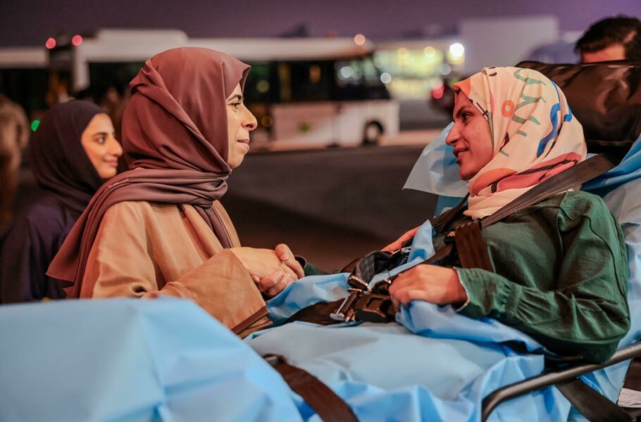 ILoveQatar.net | 22nd batch of wounded Palestinians evacuated to Doha ... ILoveQatar.net | 22nd batch of wounded Palestinians evacuated to Doha ...