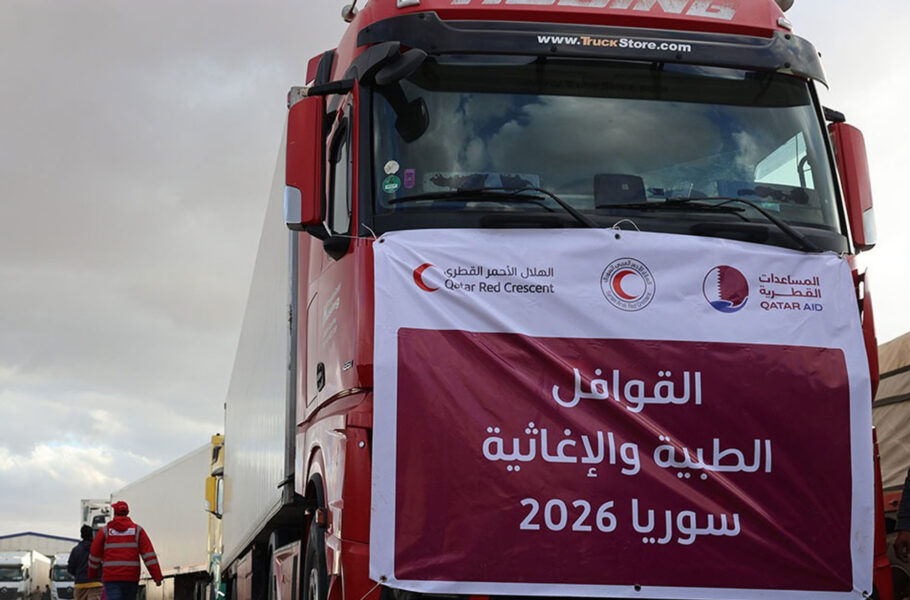 ILoveQatar.net | QRCS dispatches new overland relief convoy to Syria ...