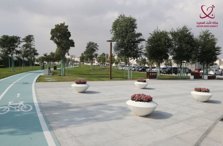 ILoveQatar.net | Rawdat Al Hamama Park with the longest air-conditioned ...