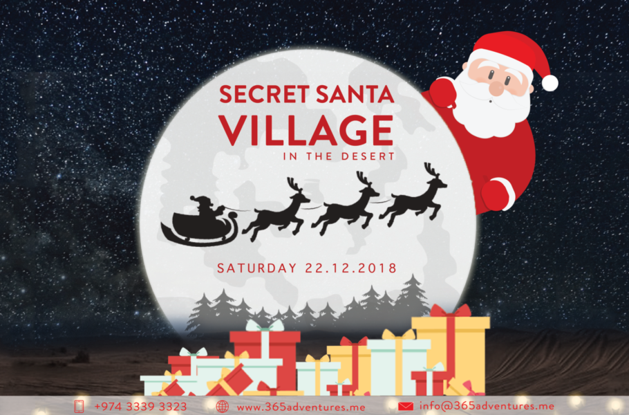 ILoveQatar.net | Secret Santa Village in the Desert