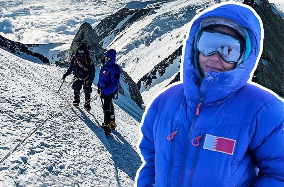 ILoveQatar.net | Sheikha Asma becomes first Qatari woman to reach the ...