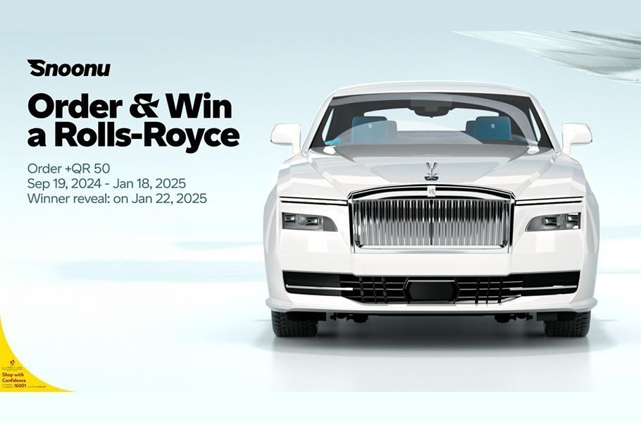 ILoveQatar.net | Snoonu launches “Drive Your Dream! Win a Rolls Royce ...