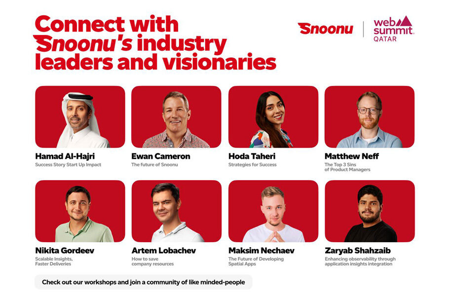 ILoveQatar.net | Connect with Snoonu's industry leaders at Web Summit Qatar workshops