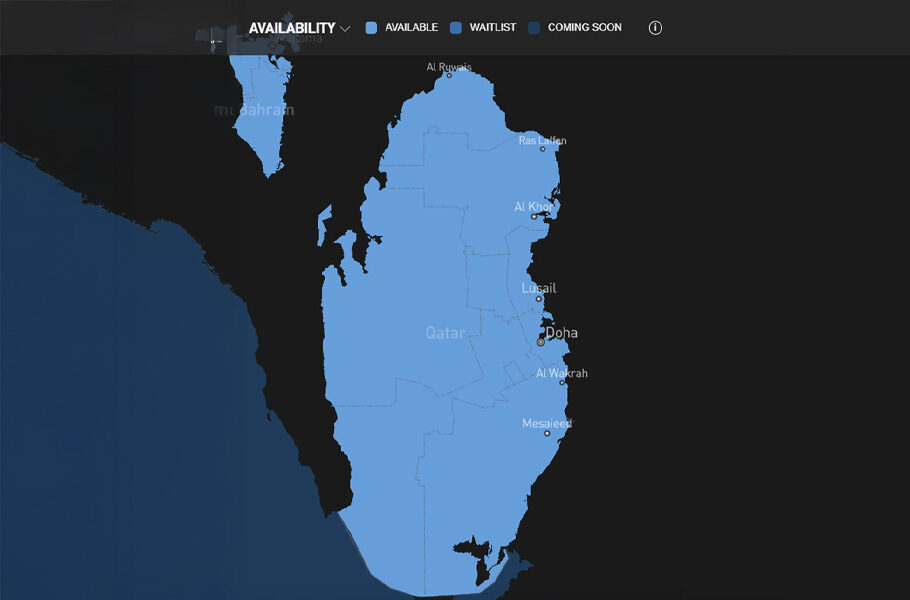 ILoveQatar.net | Starlink internet available across Qatar as of 7 July 2025