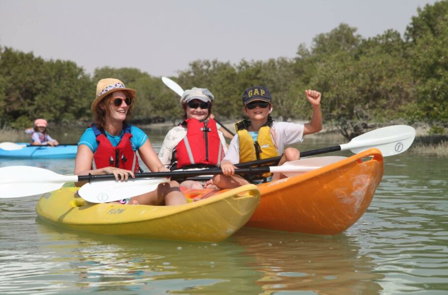 ILoveQatar.net | Sunset Kayaking Adventure in Mangrove Island