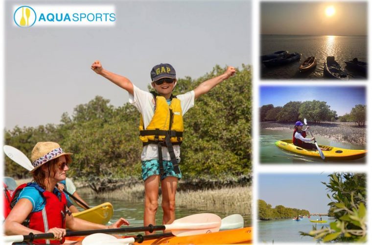 ILoveQatar.net | Sunset Kayaking Adventure in Mangrove Island