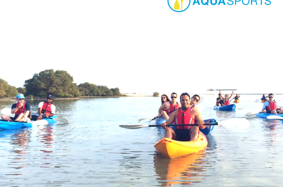 ILoveQatar.net | Sunset Kayaking Adventure in Mangrove Island