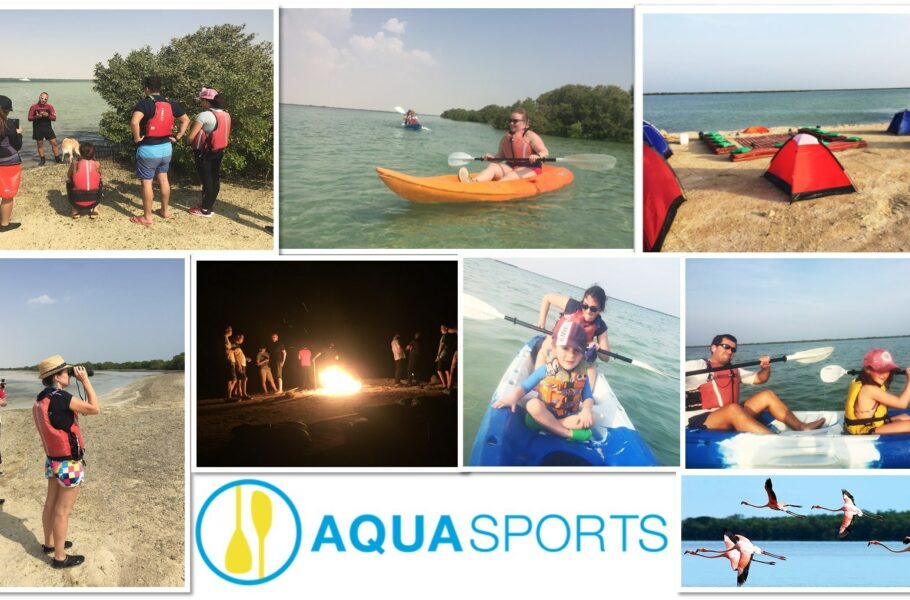 ILoveQatar.net | Sunset Kayaking Adventure To Flamingo Island & Explore ...