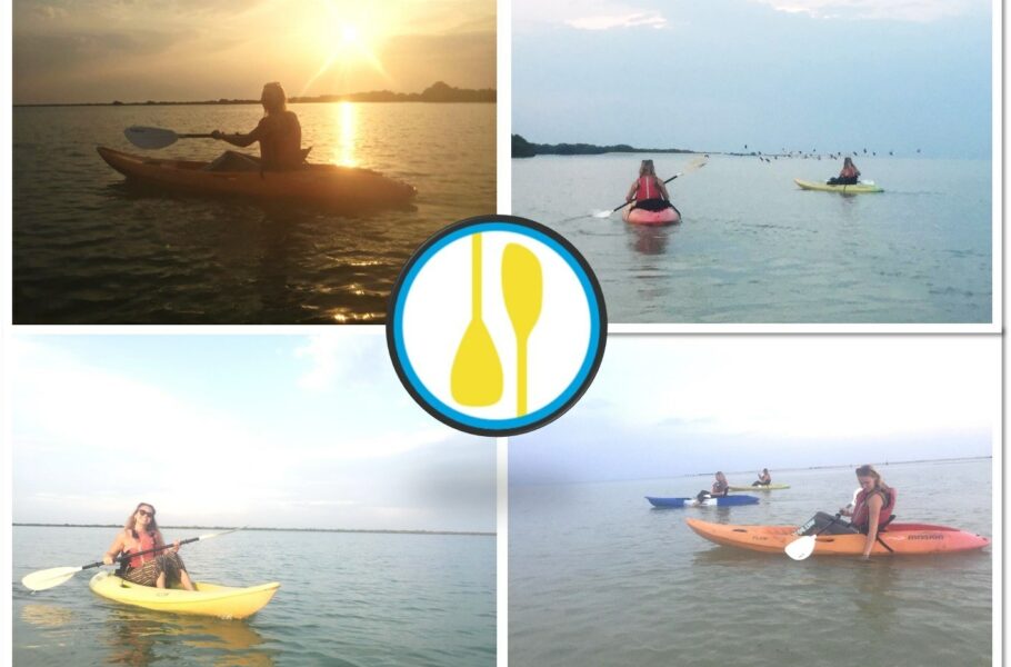 ILoveQatar.net | Sunset Kayaking Adventure To Flamingo Island