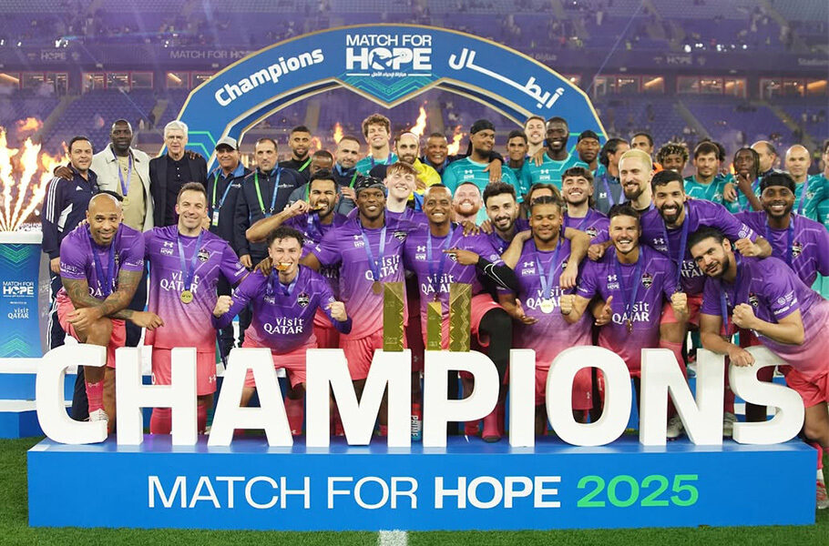 ILoveQatar.net | Team KSI x AboFlah win Match for Hope 2025, raising ...