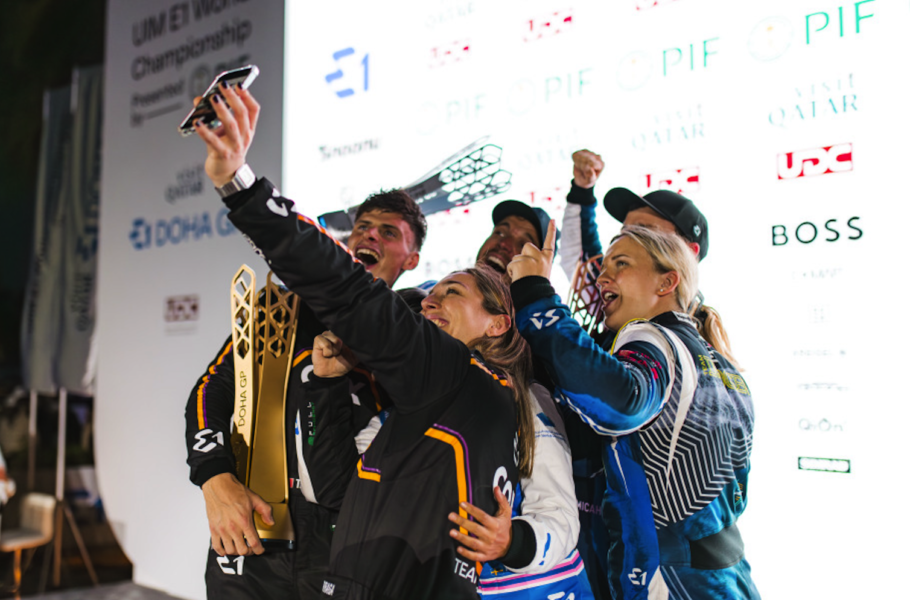 ILoveQatar.net | Team Rafa serves up first-ever win at the Visit Qatar E1 Doha GP