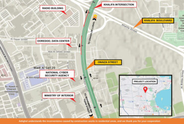 ILoveQatar.net | Temporary closure in one direction from Corniche ...