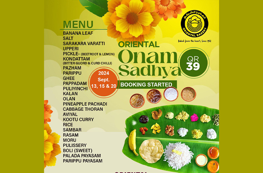 ILoveQatar.net | Places to order Onam Sadhya in Qatar [2024]