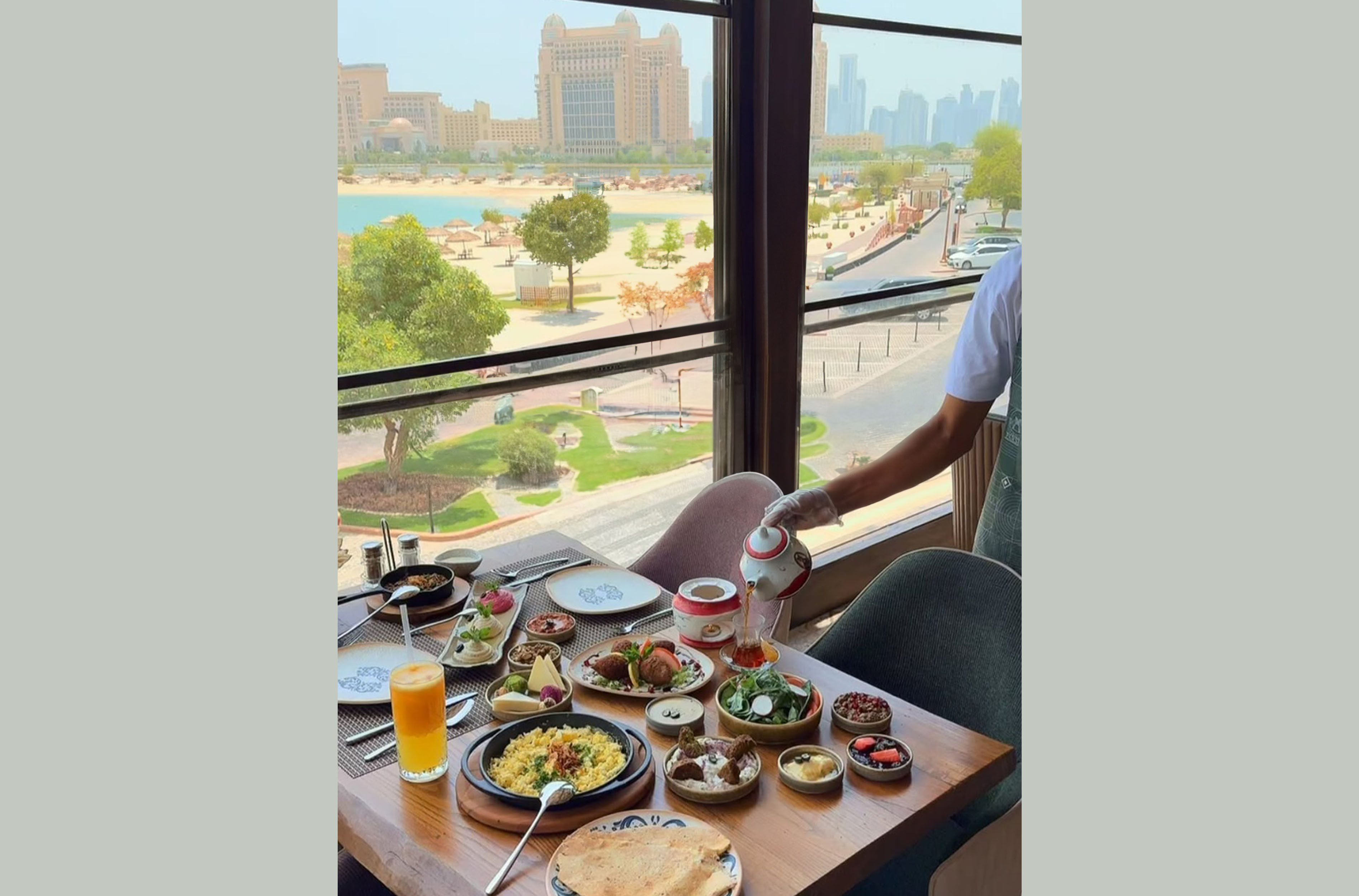 ILoveQatar.net | Where to enjoy breakfast with a view in Qatar