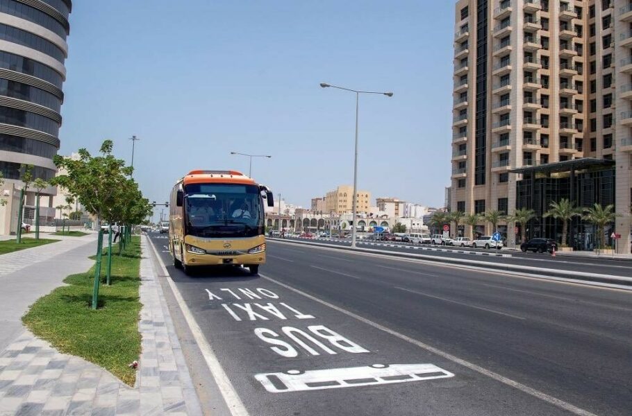 ILoveQatar.net | Fines for unauthorised vehicles on A-Ring bus lane to ...