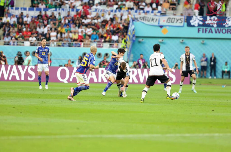 ILoveQatar.net | Japan beats Germany in the group stage match at the ...