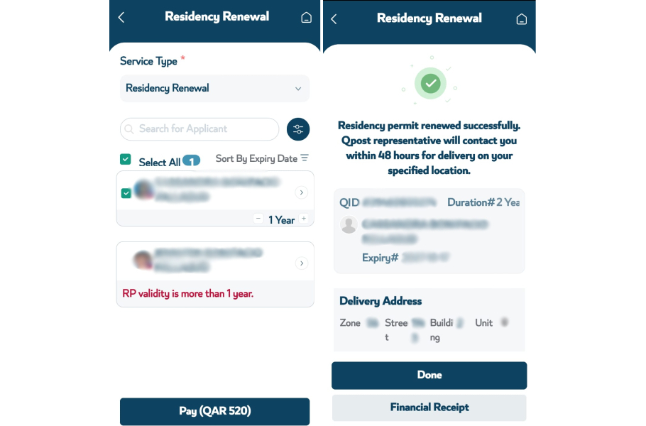 ILoveQatar.net | How to renew Qatar ID (QID) on the new Metrash app