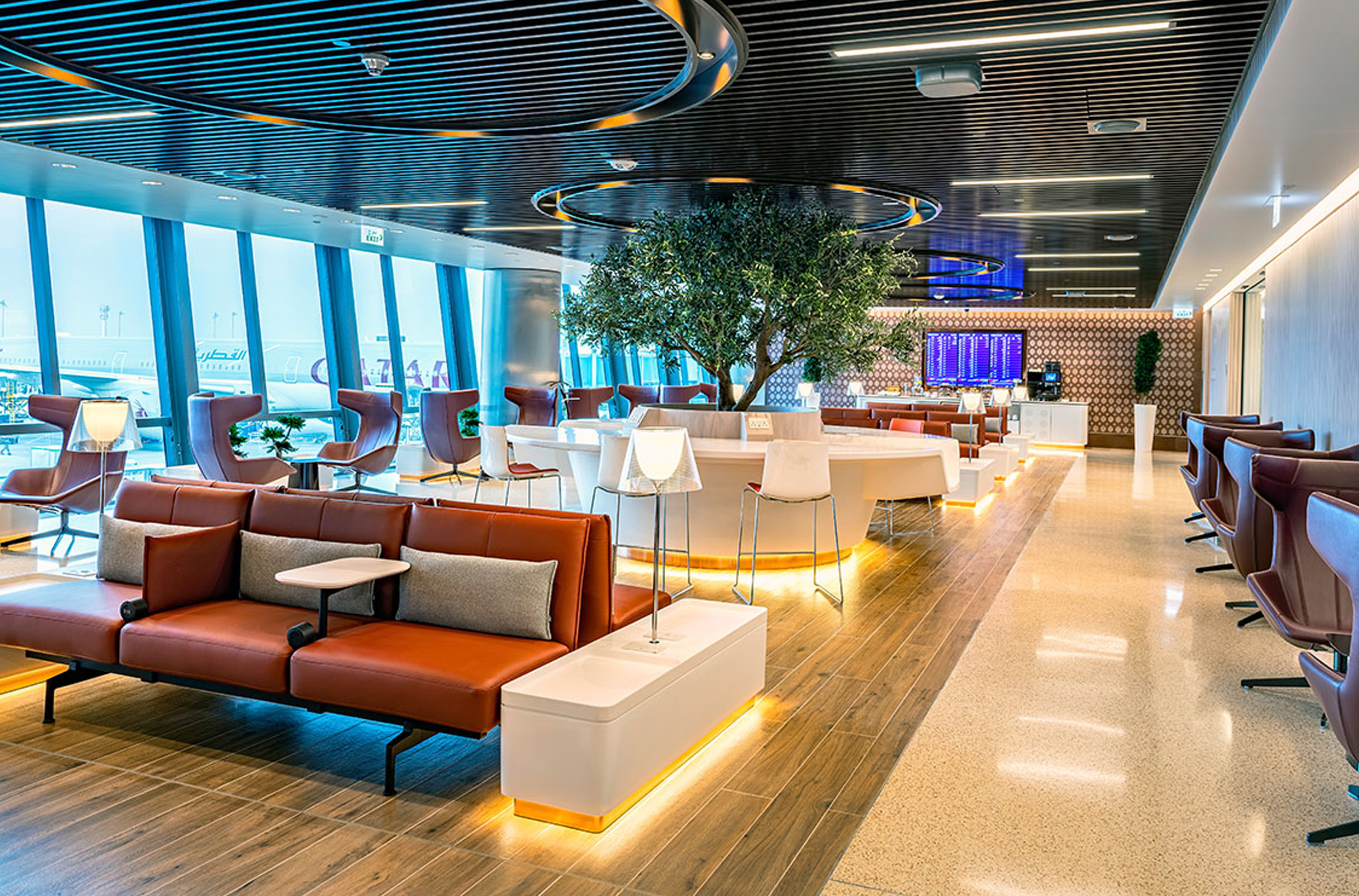 ILoveQatar.net | Discover the luxurious Qatar Airways lounges at Hamad ...