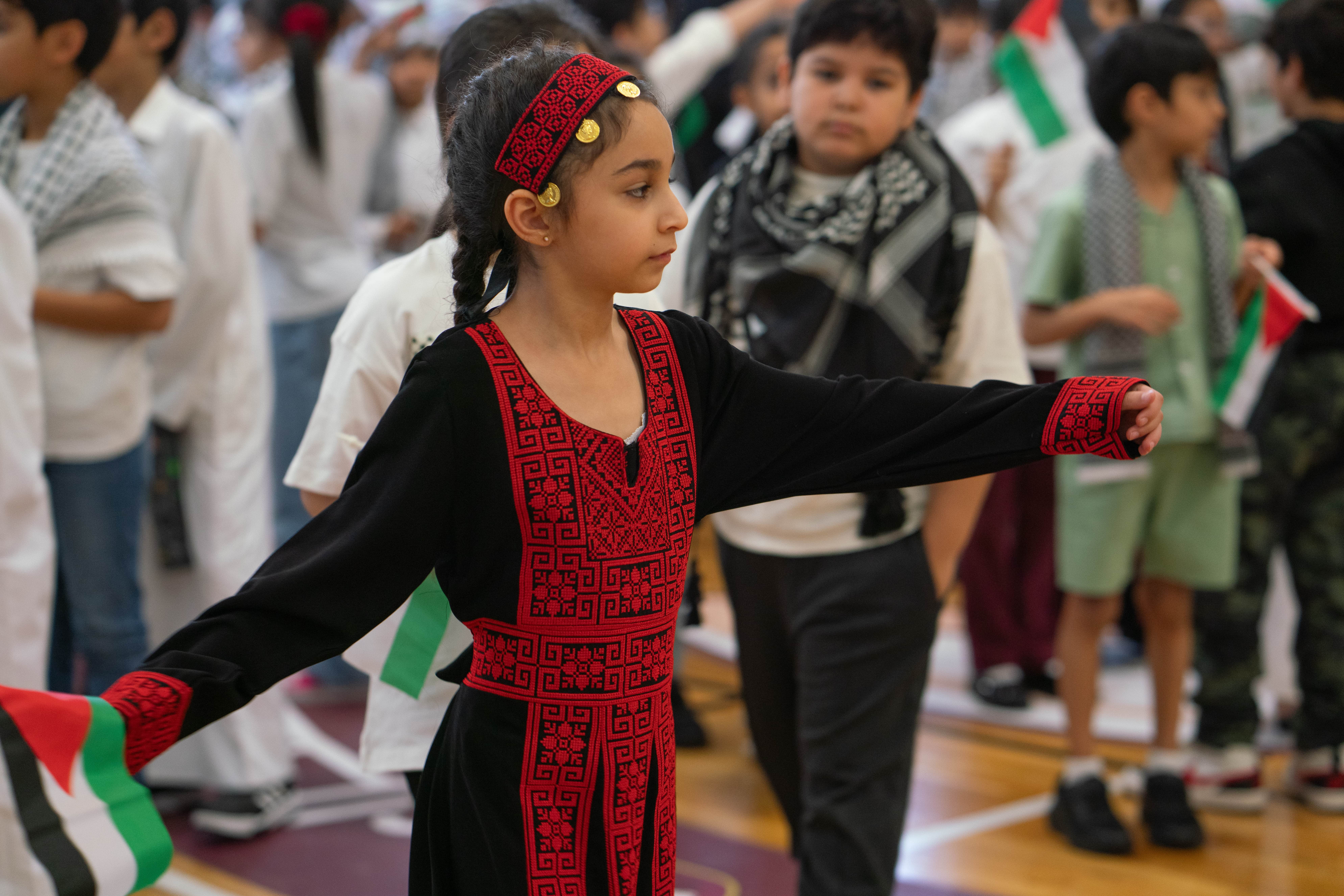 ILoveQatar.net | Qatar Foundation schools show support for Palestine